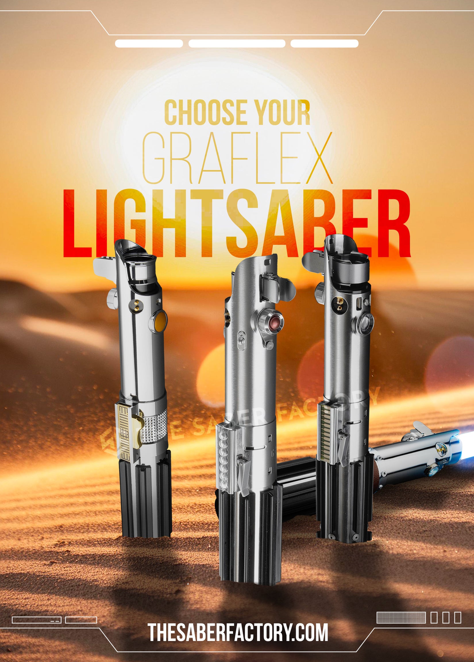 Kylo Ren lightsaber – The Saber Factory