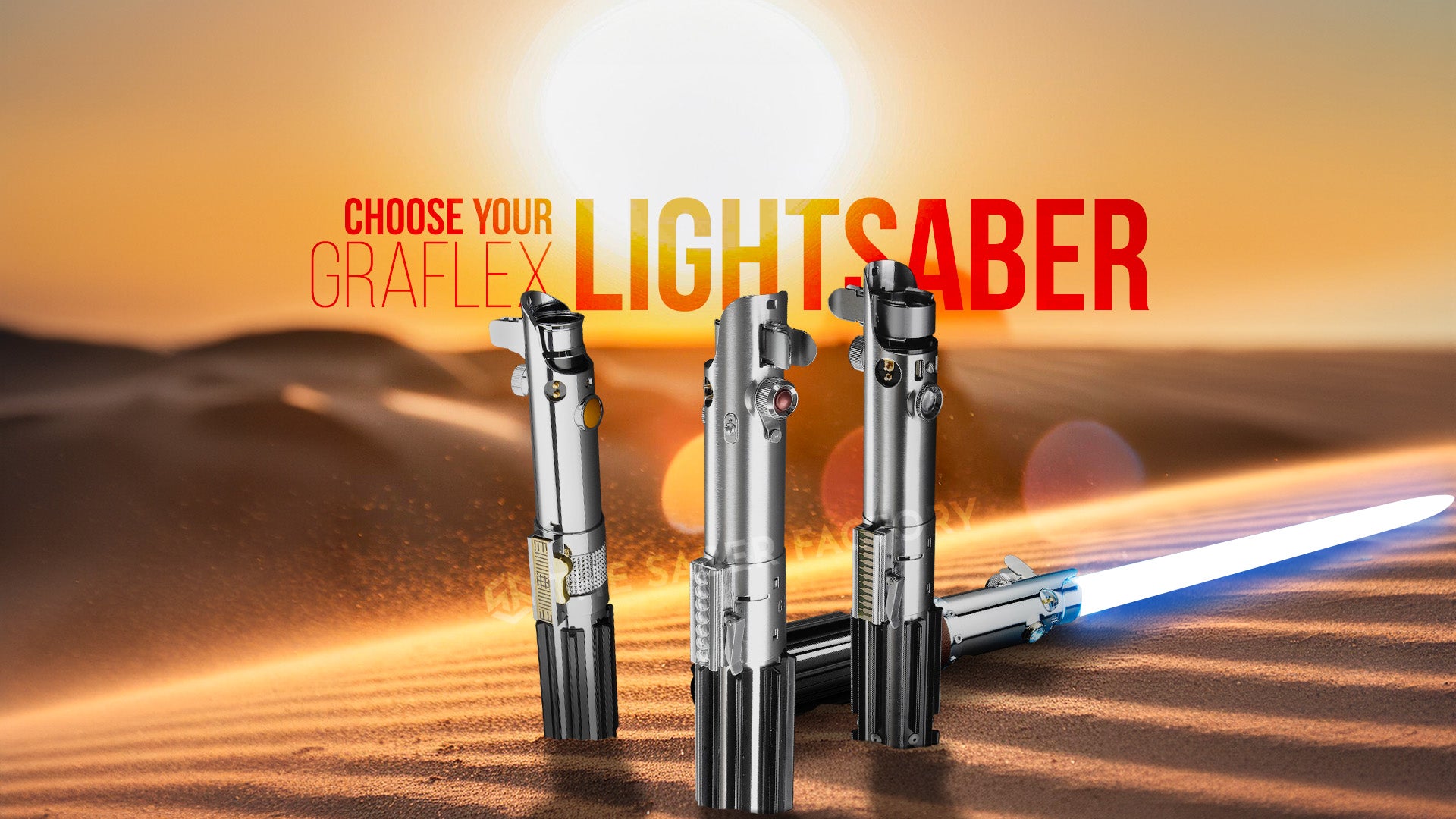 The Double lightsaber (VHC) - NEW DESIGN – The Saber Factory